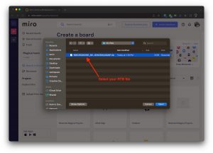 How to import RTB files in Miro - A quick step-by-step guide - Magicul Blog