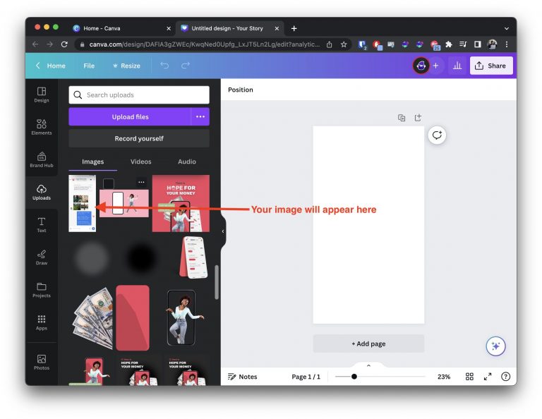 How to import images in Canva - A step-by-step guide - Magicul Blog
