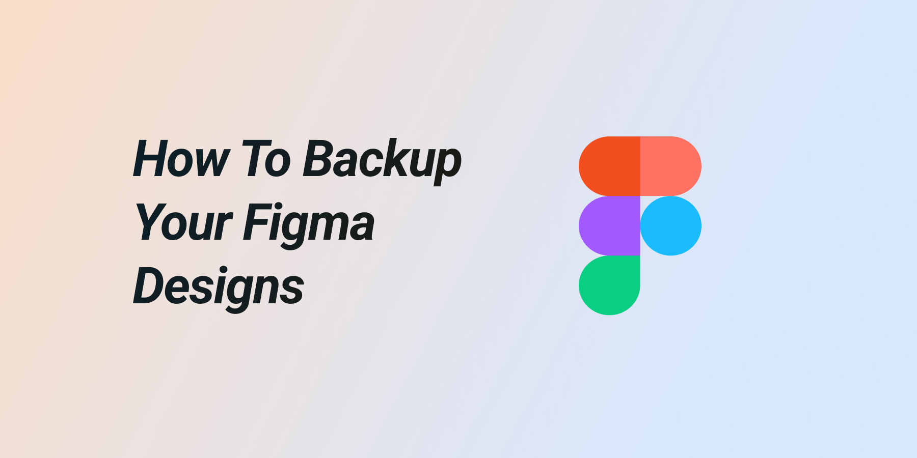 How to Backup your Figma designs - Magicul Blog