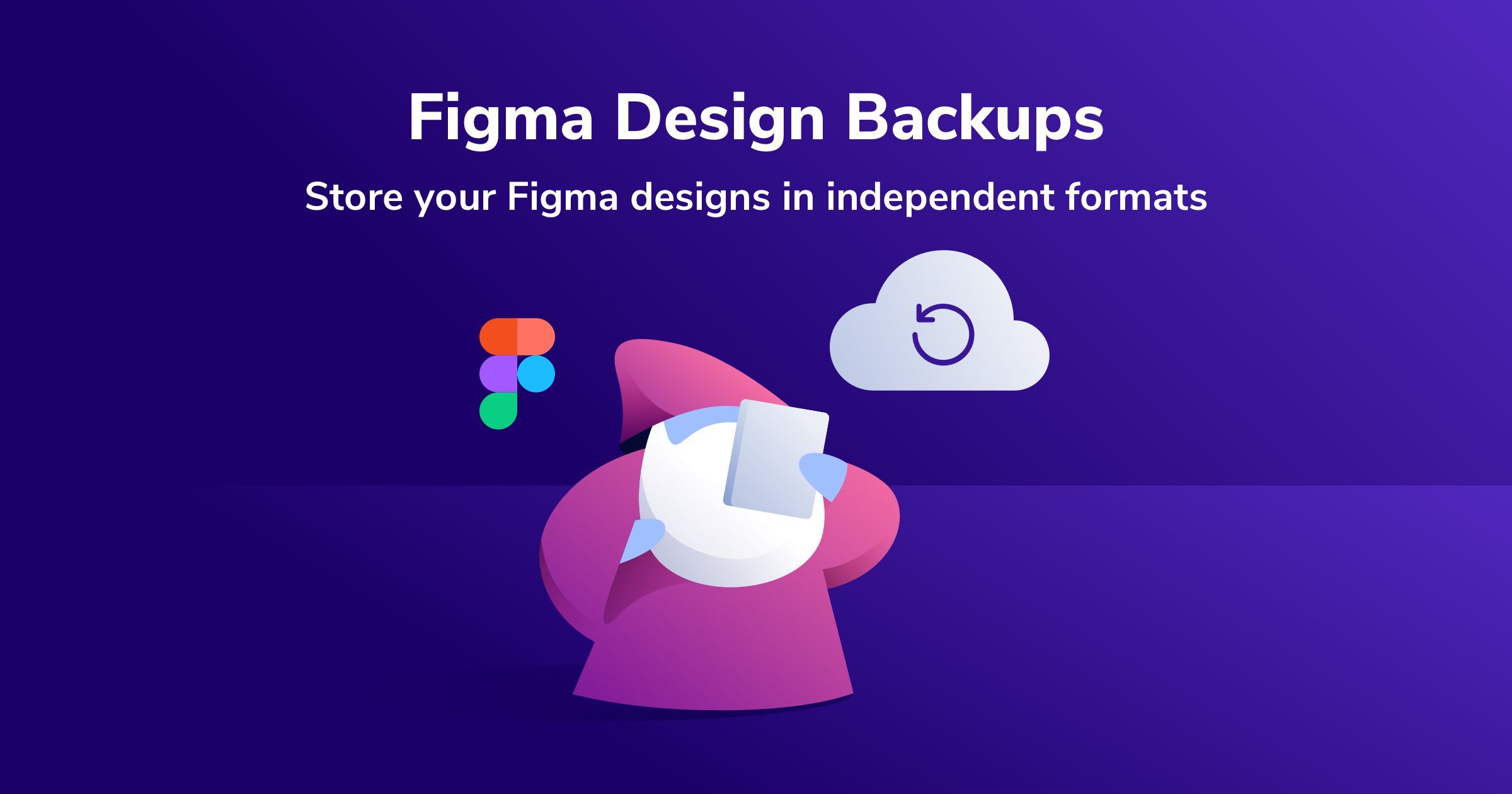 Magicul Backup - Store & Backup Figma designs as Sketch, XD or Figma files.