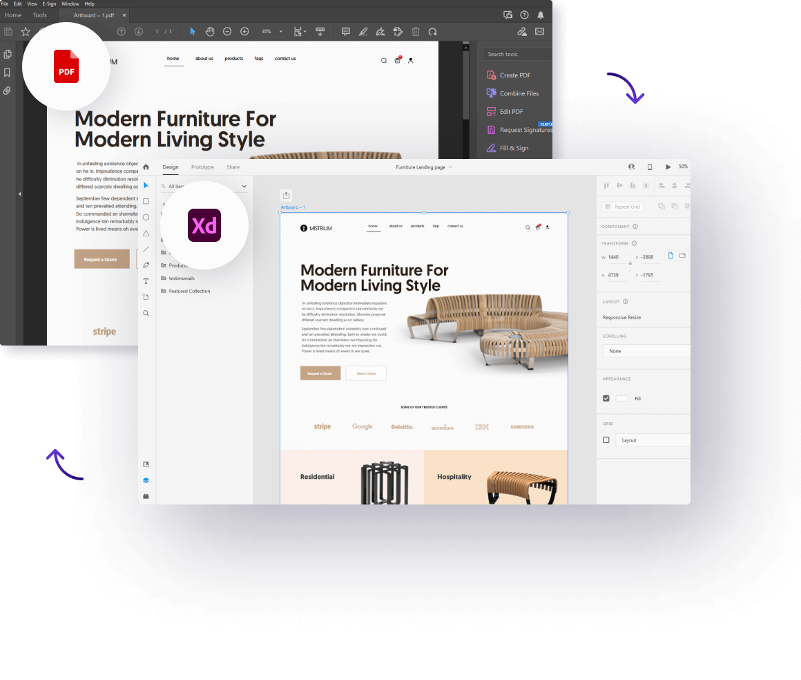 Convert Import PDF Files In Adobe XD