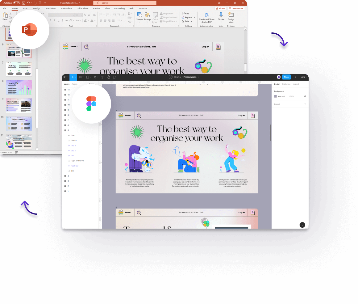 Convert PowerPoint To Figma